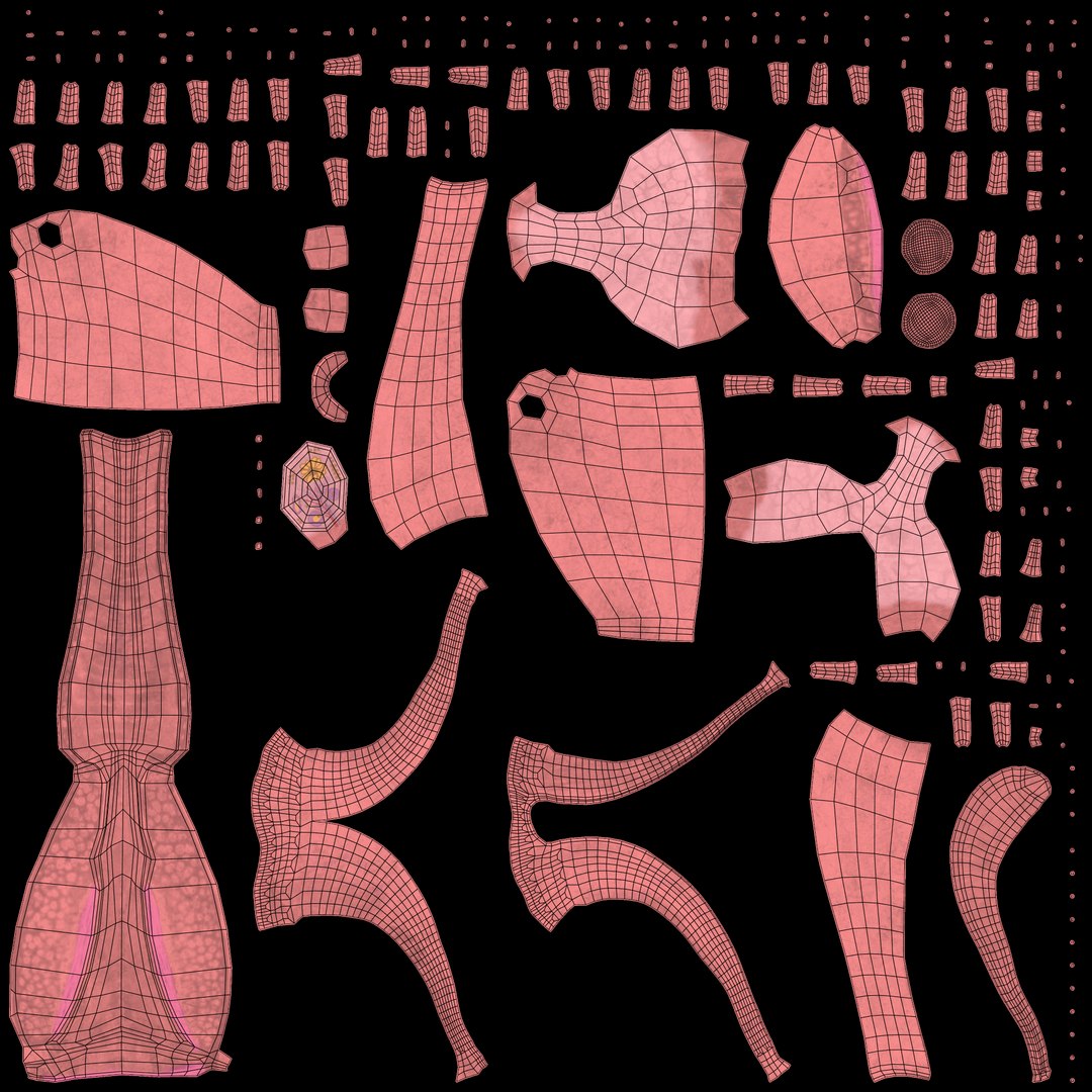 Female Reproductive System Set Model - TurboSquid 1775999