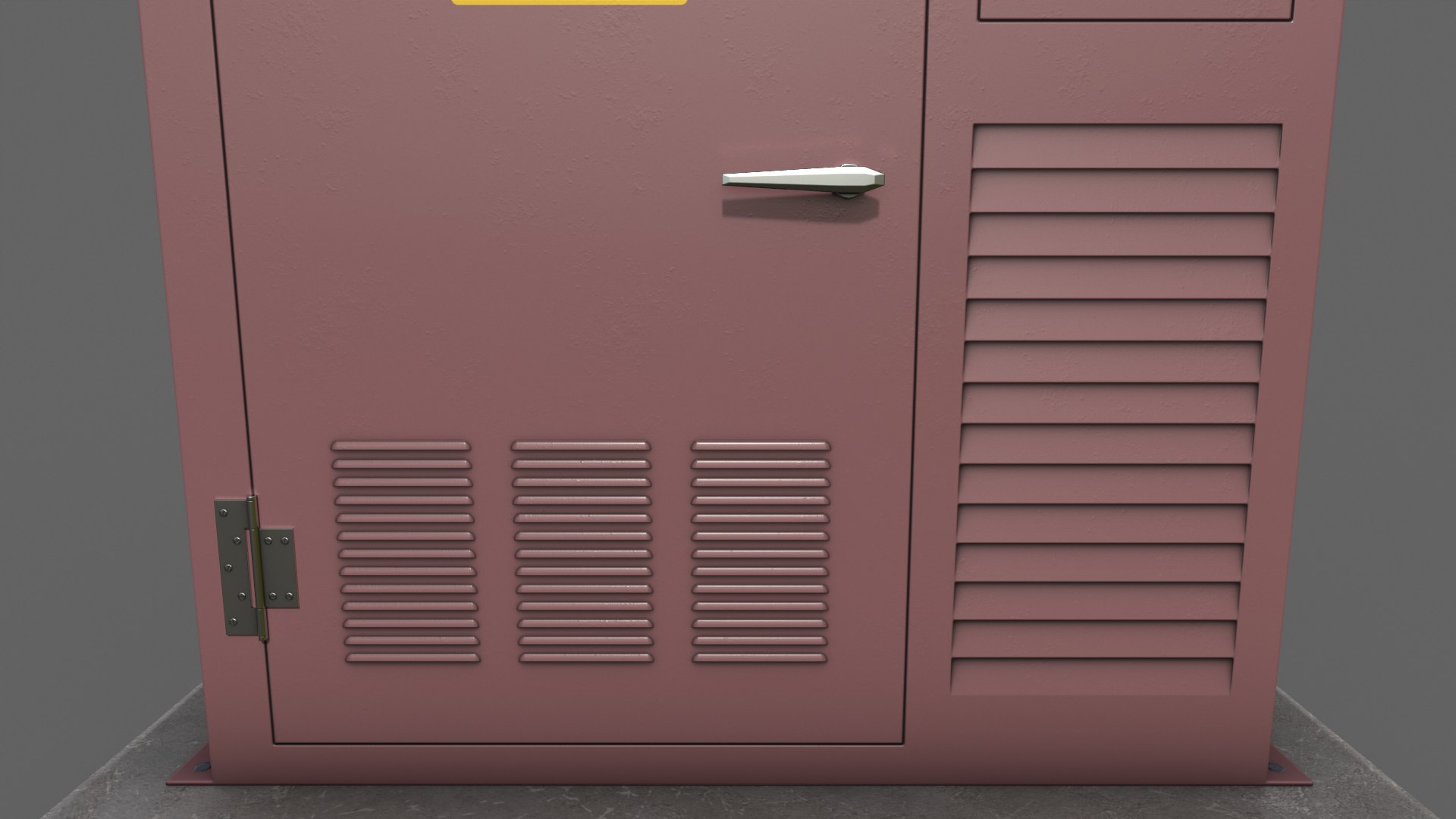 3D PBR Electric Box Red model - TurboSquid 1753923