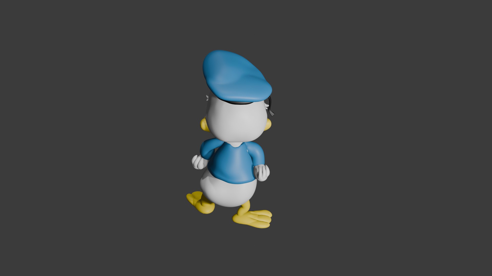 3D Donald Duck - TurboSquid 2242639