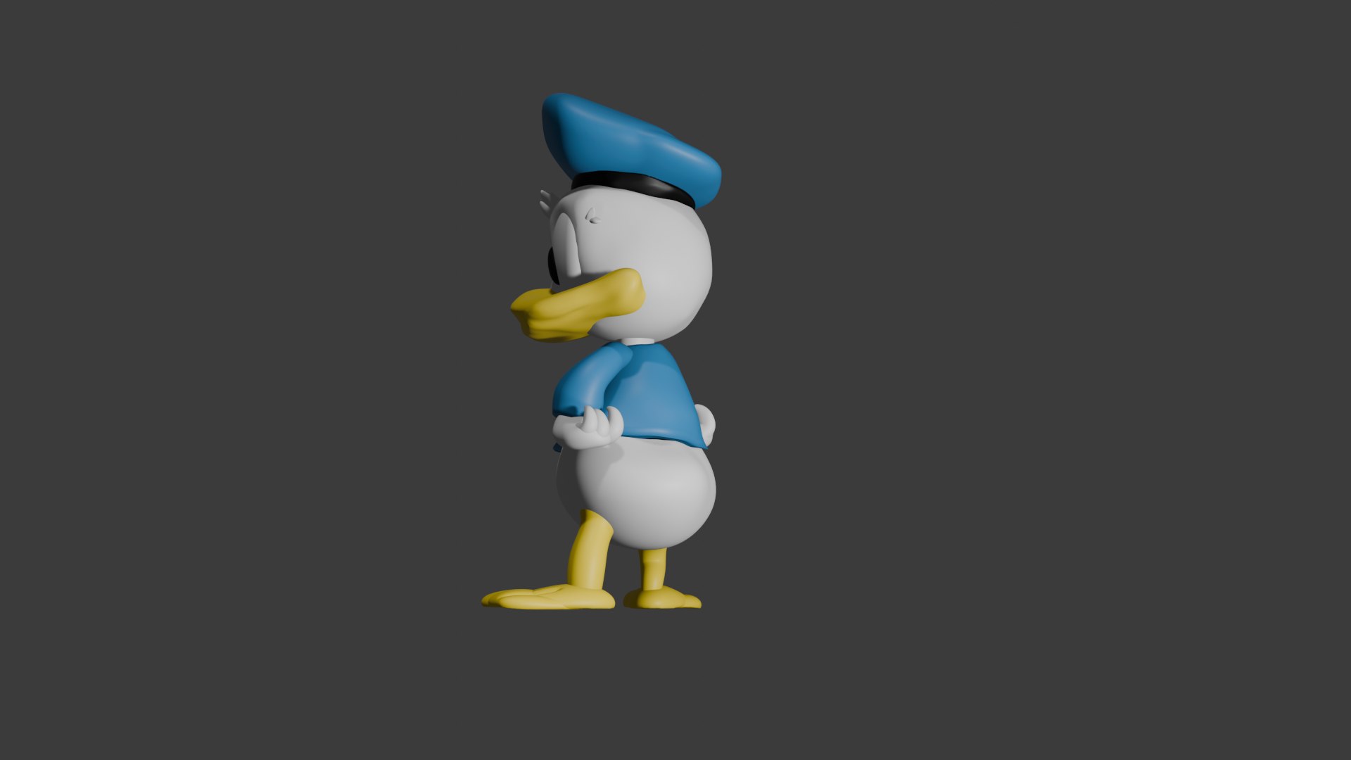 3D Donald Duck - TurboSquid 2242639