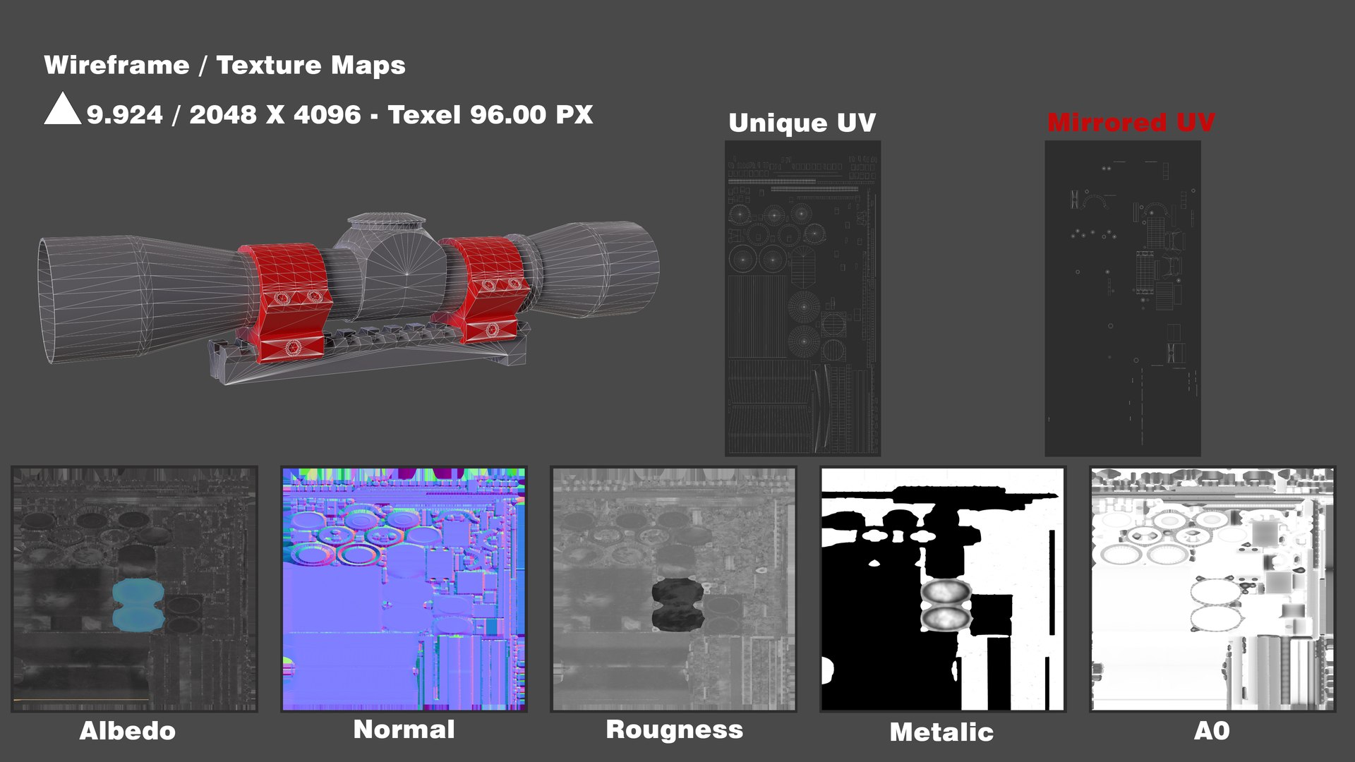3D Python Revolver 6 -Telescopic Sight - TurboSquid 2240671