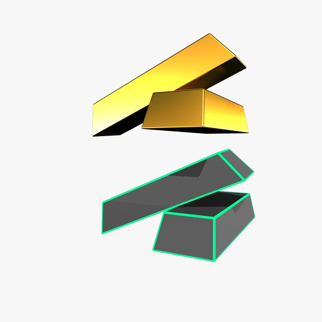 3d Model Gold