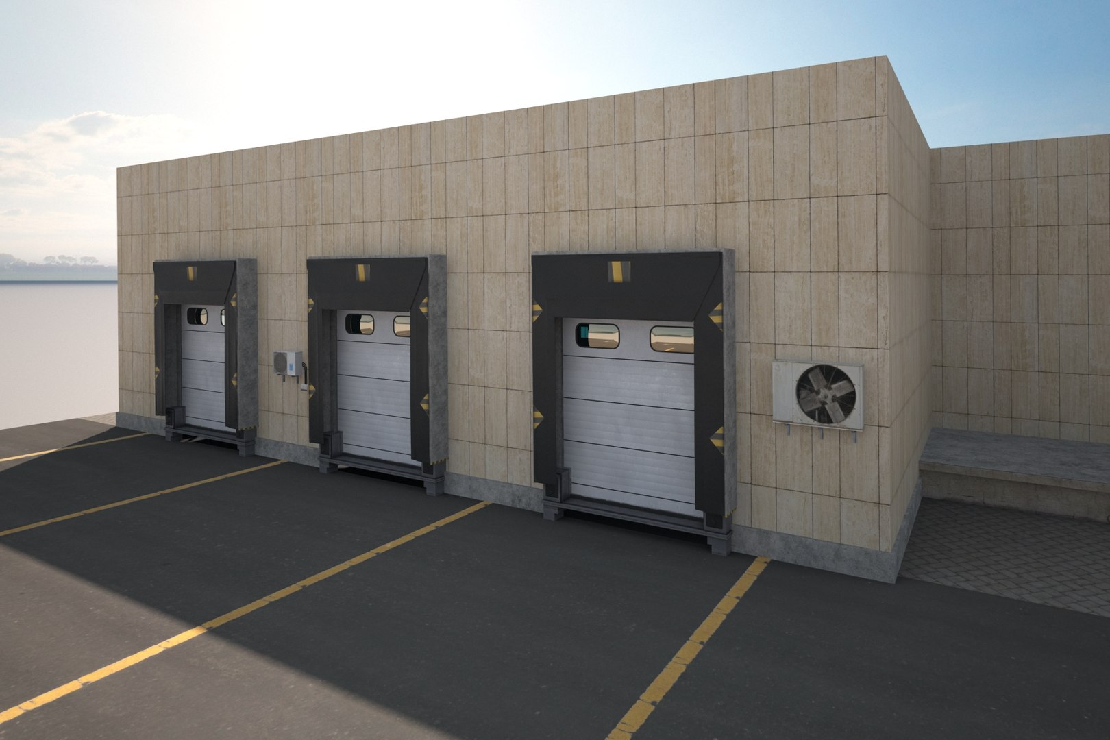 3d Cargo Building