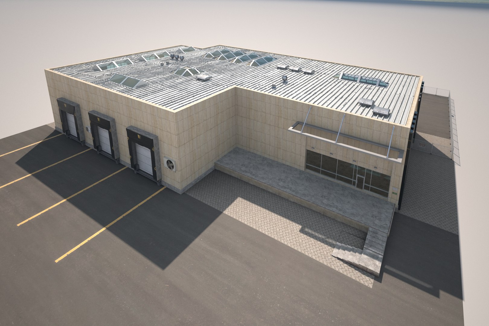 3d Cargo Building
