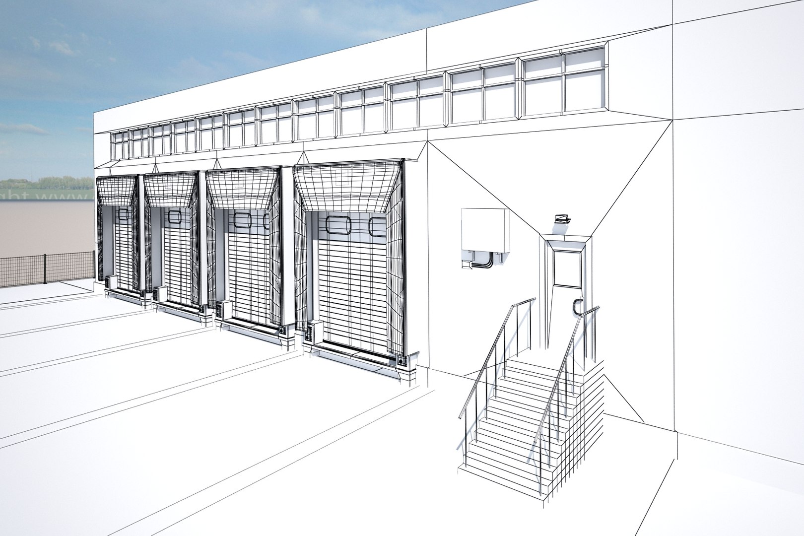 3d Cargo Building