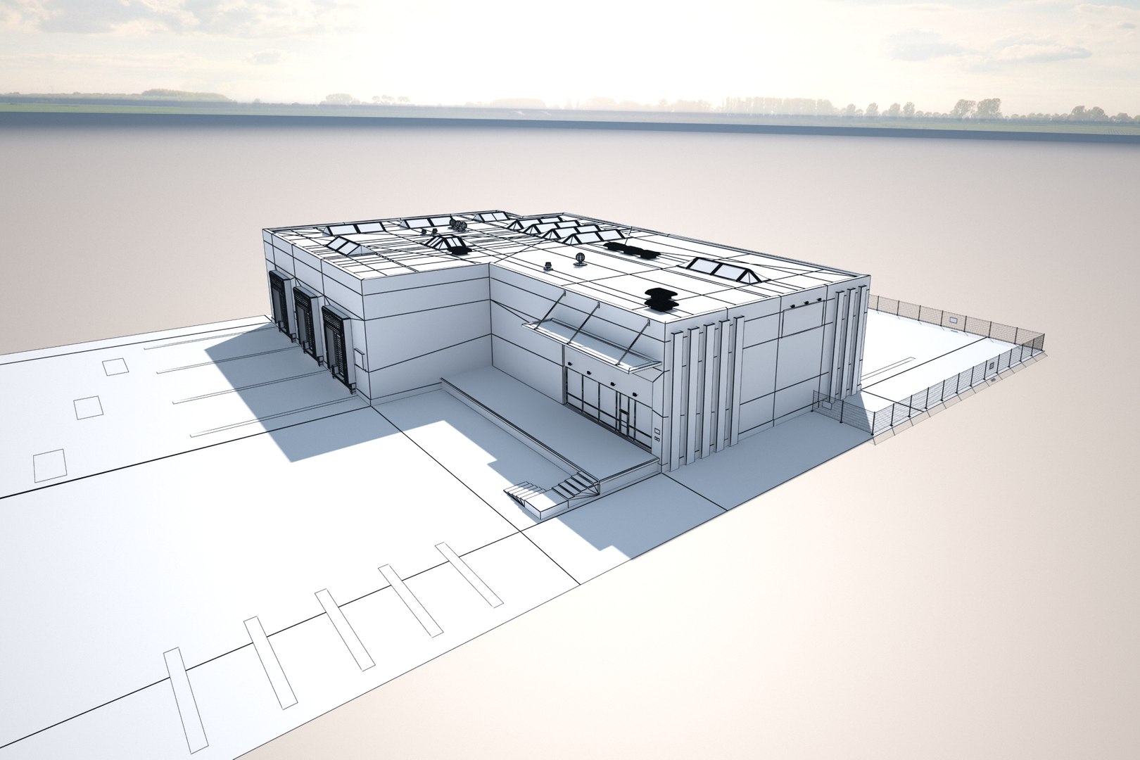 3d Cargo Building