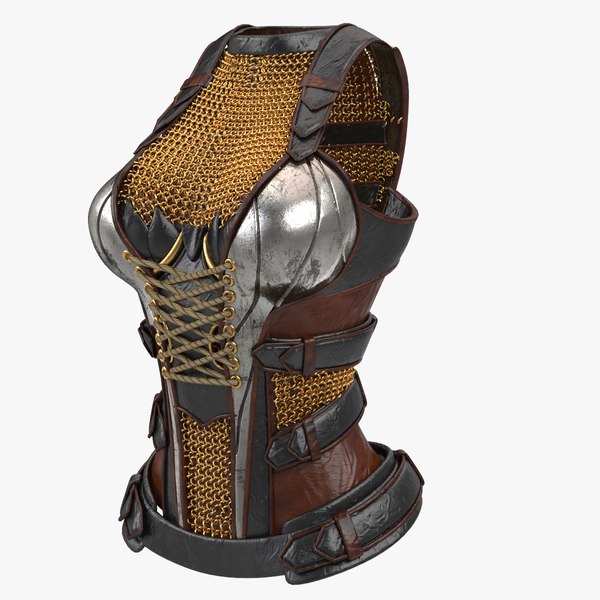 Female armour v3 model | 1146839 | TurboSquid