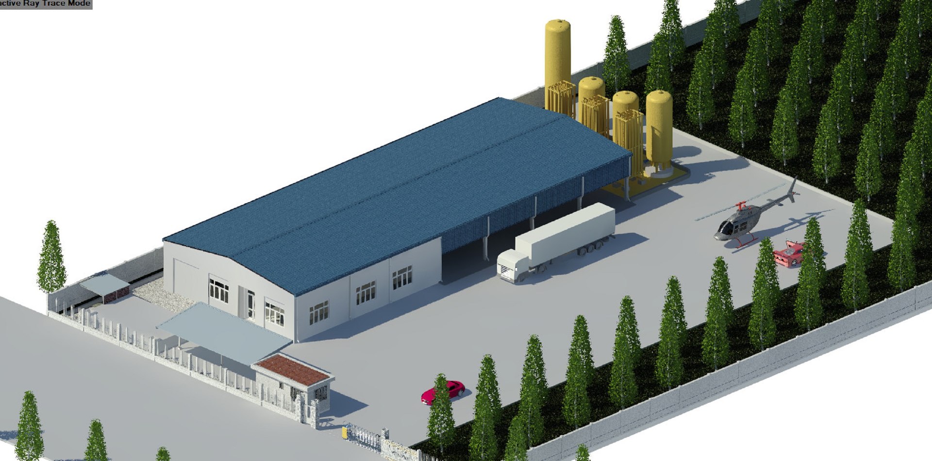 3D Factory 3D model - Industrial building 03 - TurboSquid 1979004