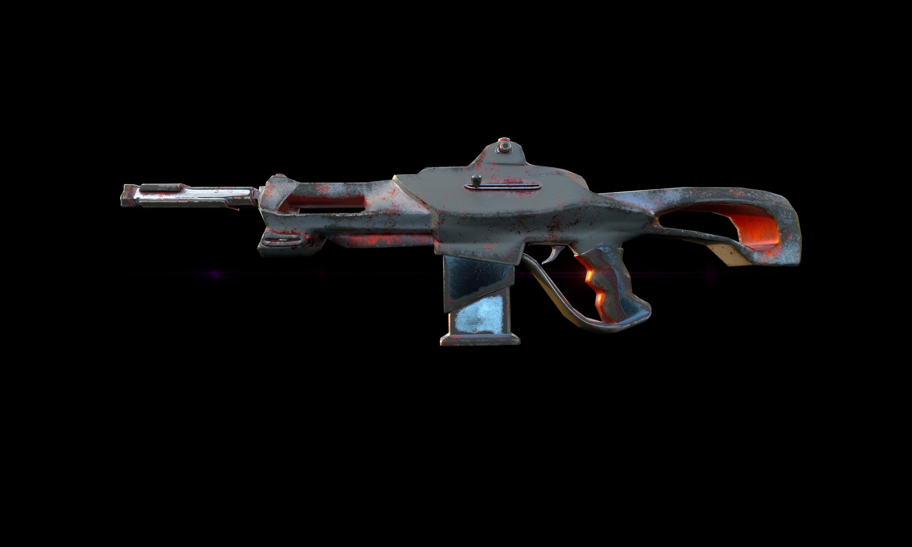 3D Model Phantom Assault Weapon - TurboSquid 1881502