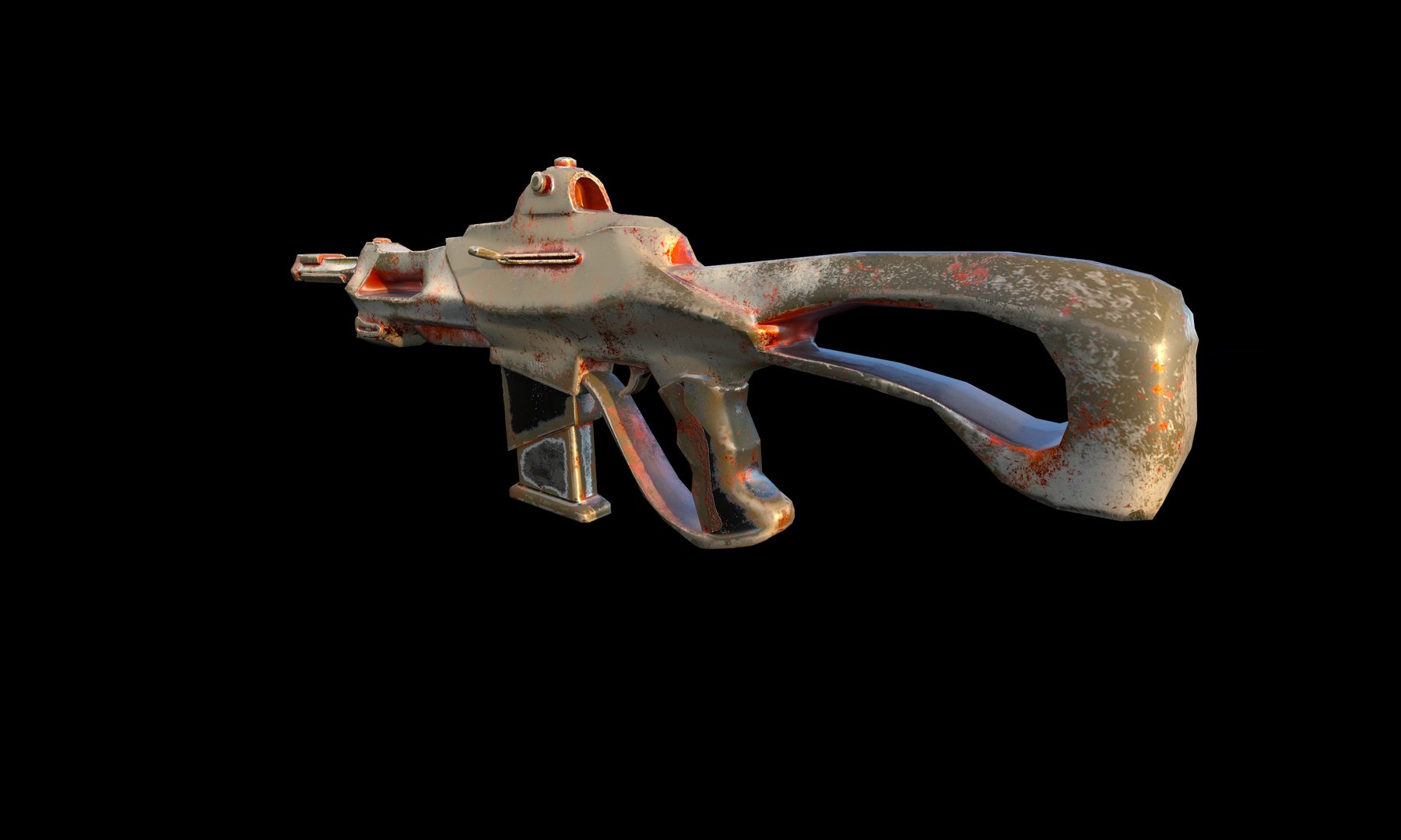 3D Model Phantom Assault Weapon - TurboSquid 1881502