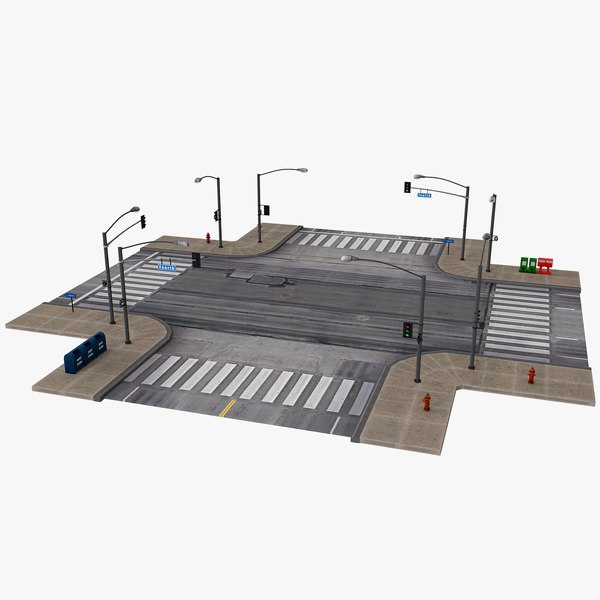 Intersection 3D Models for Download | TurboSquid