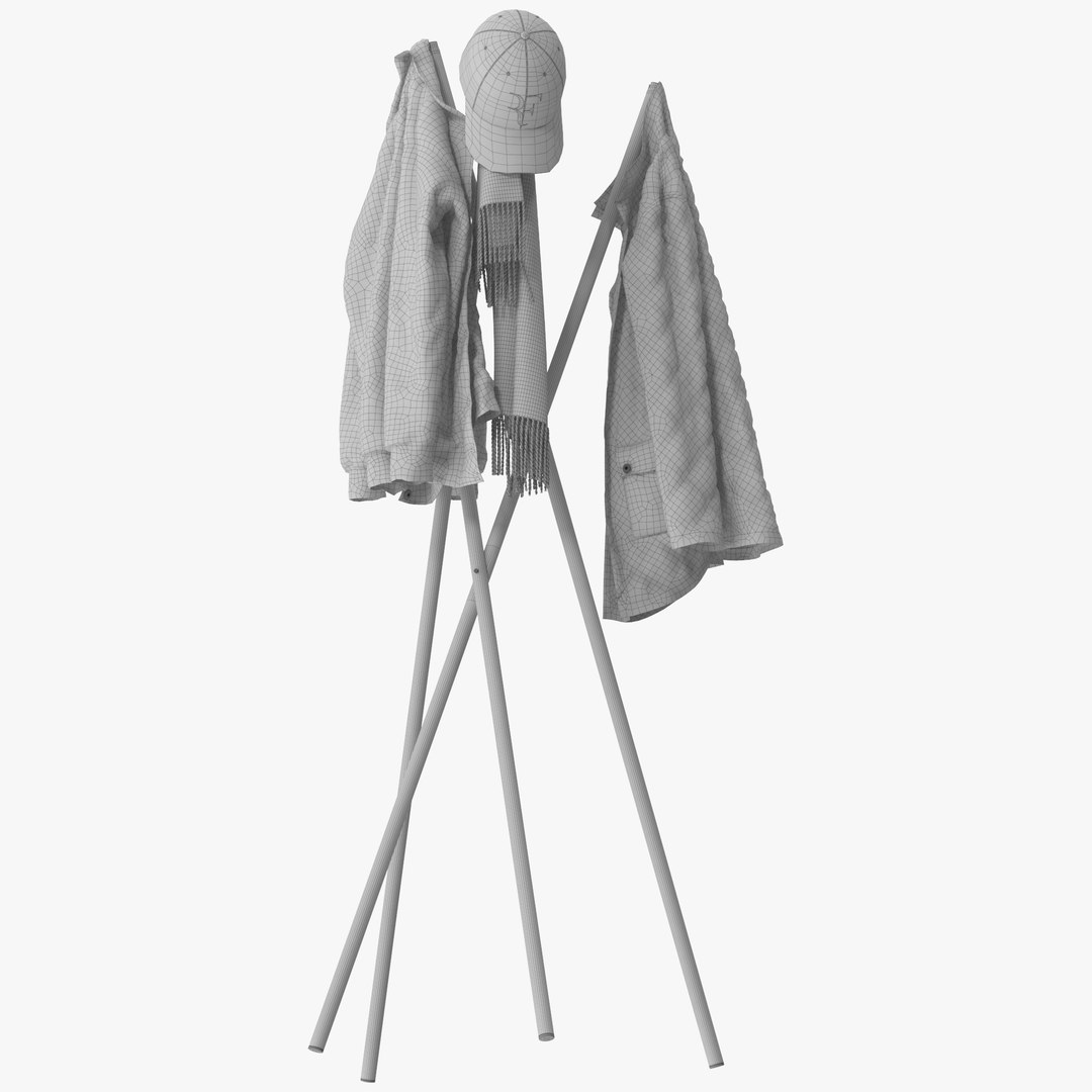 3D Model Hash Coatrack By New Tendency - TurboSquid 1873081