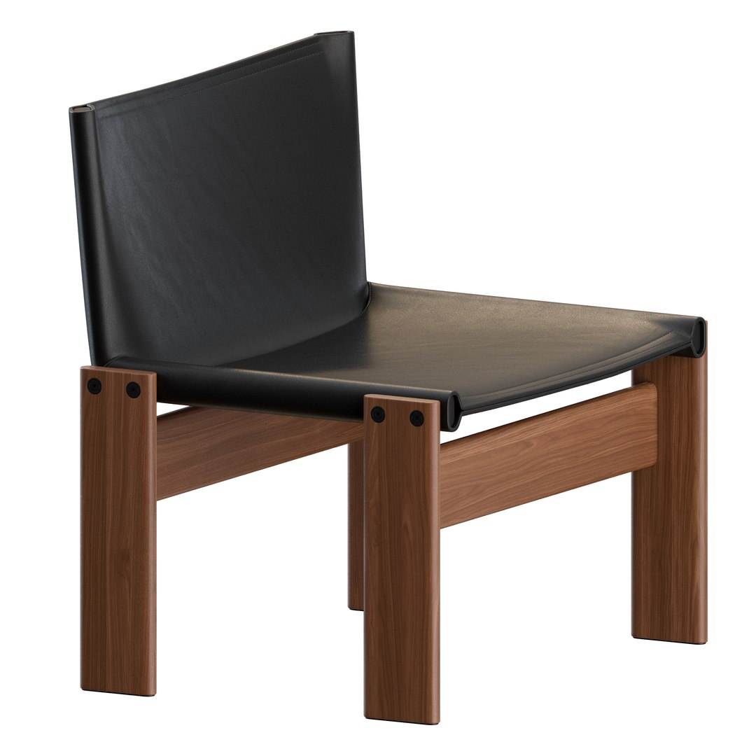 3D Monk Armchair By Molteni - TurboSquid 2432981