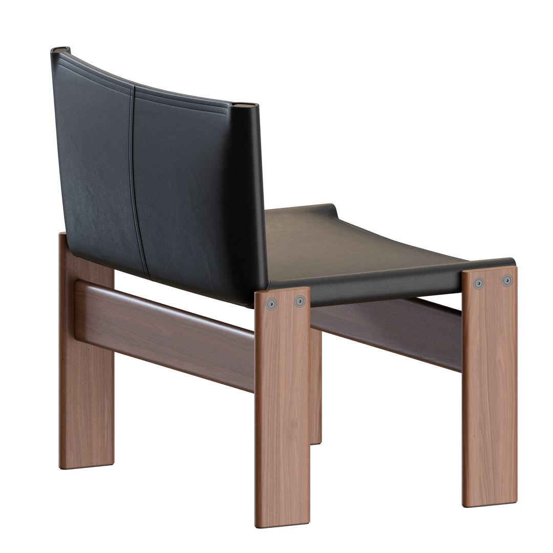 3D Monk Armchair By Molteni - TurboSquid 2432981