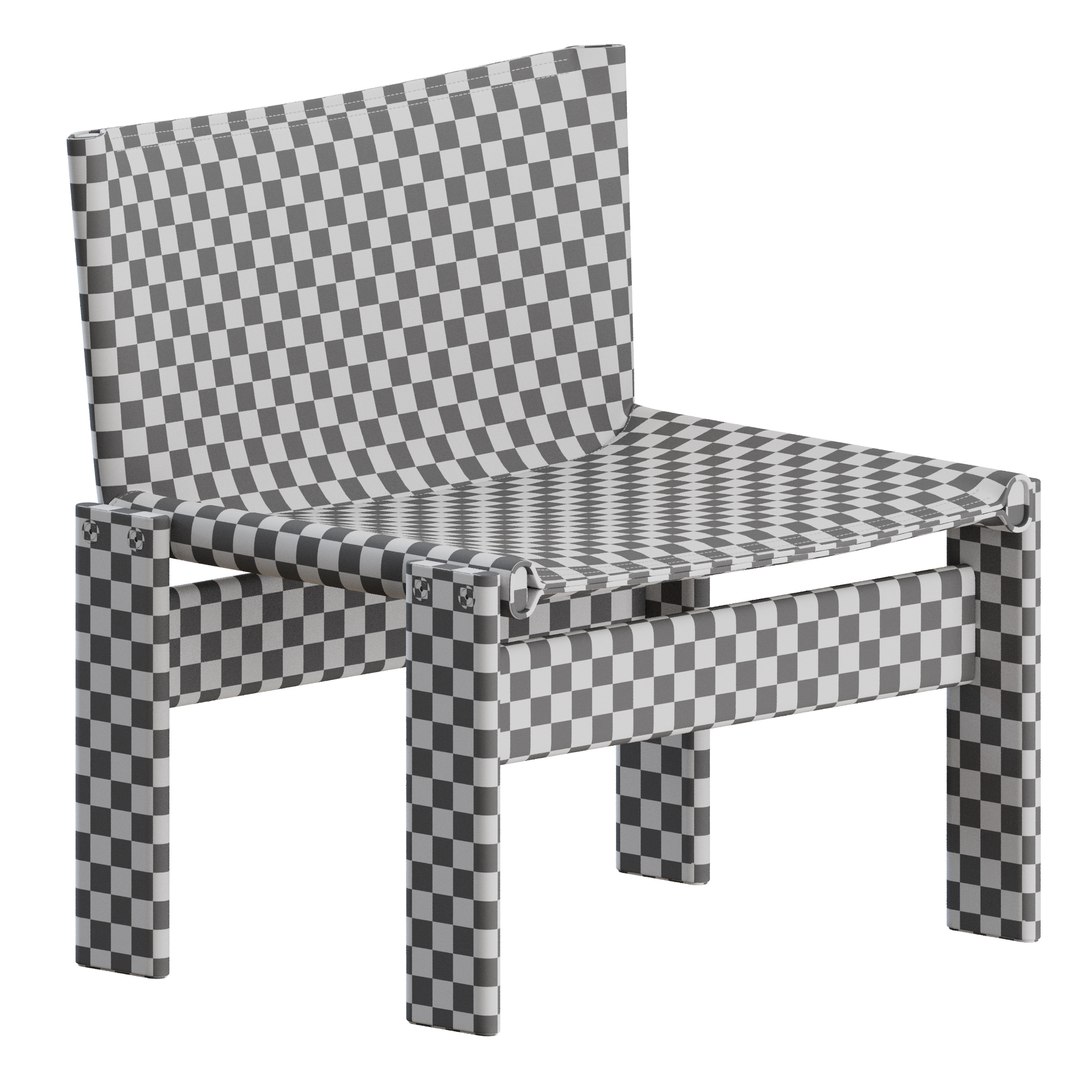 3D Monk Armchair By Molteni - TurboSquid 2432981