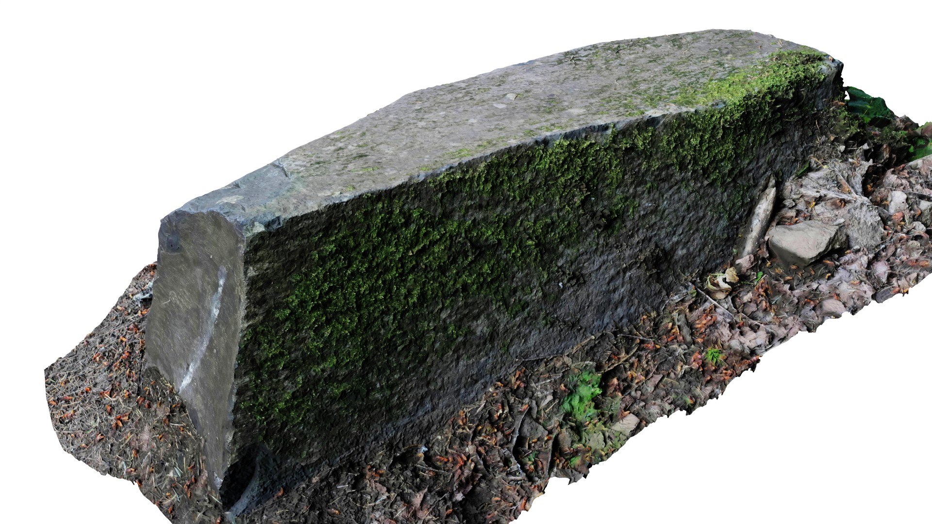 Rectangular Rock Spirit Falls2 3D Model - TurboSquid 2233275
