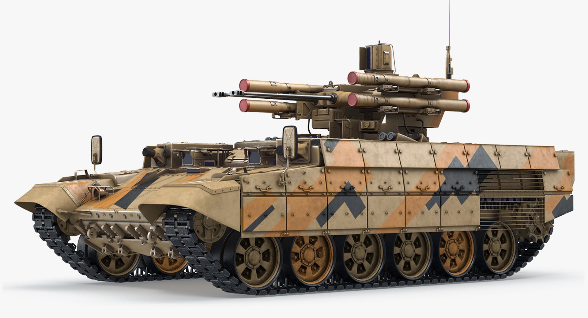 Missile tank bmpt 3D - TurboSquid 1157689