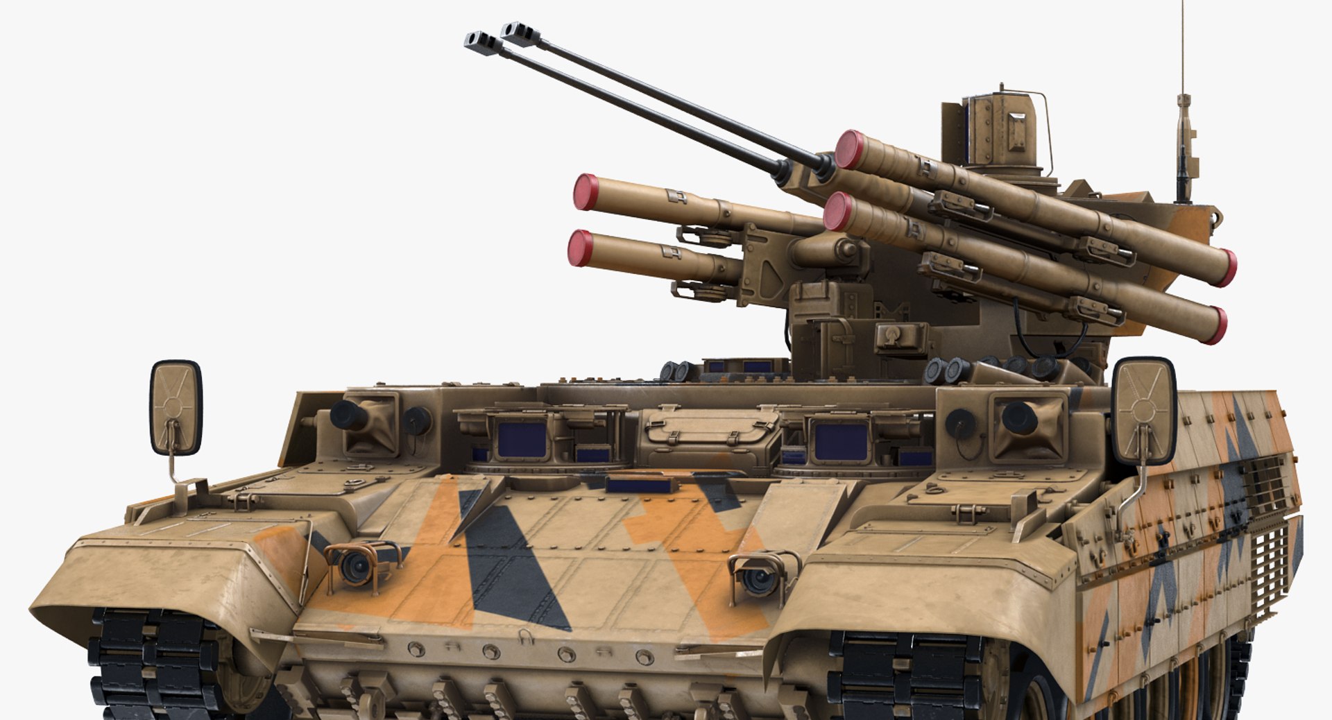 Missile Tank Bmpt 3D - TurboSquid 1157689