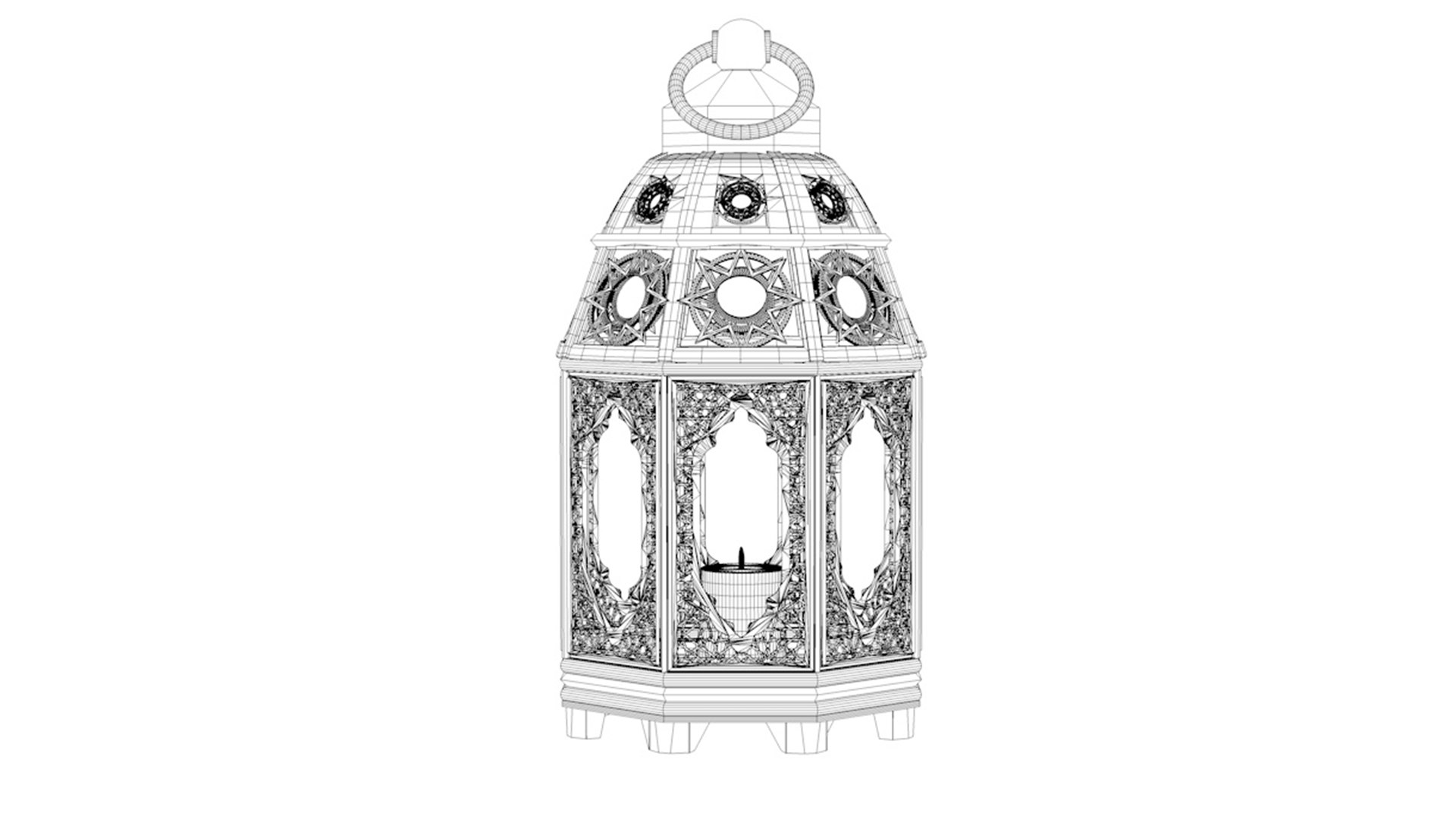 3D Ramadan Lantern Model - TurboSquid 2200876