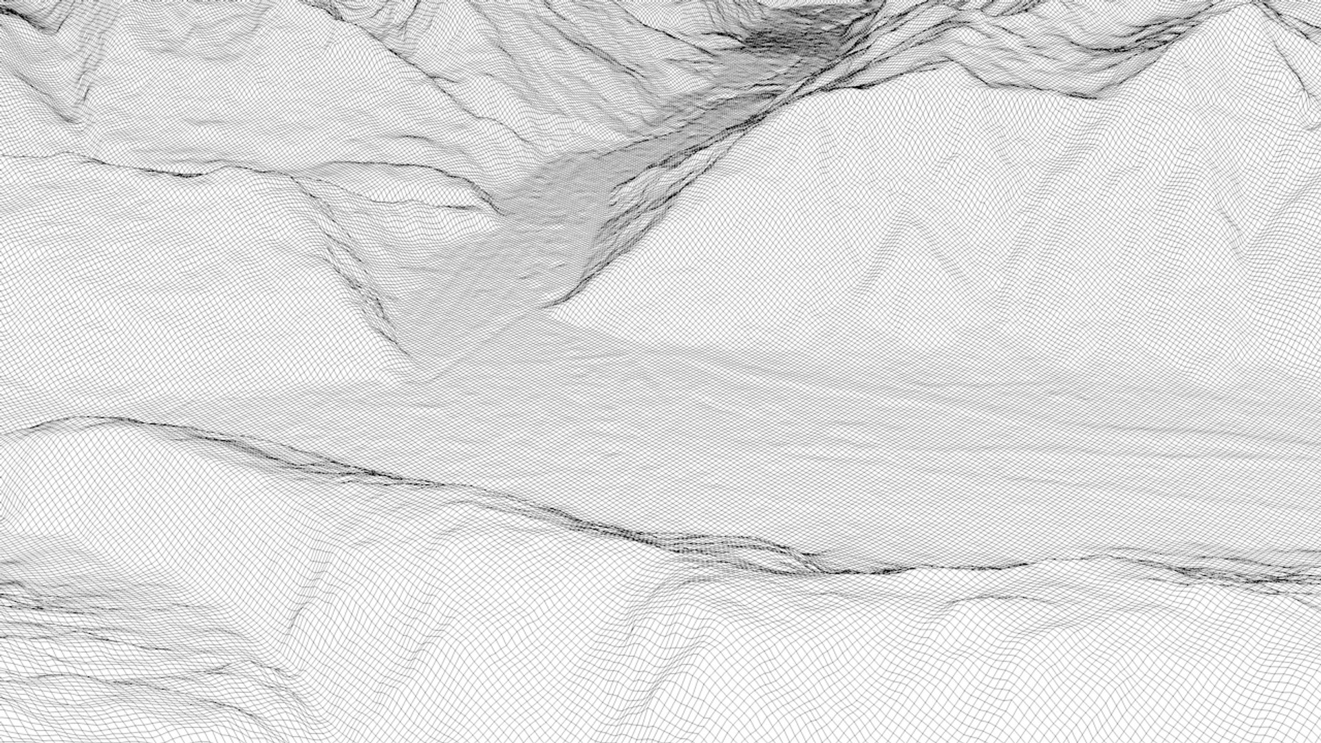 Terrains Untextured 3d Model