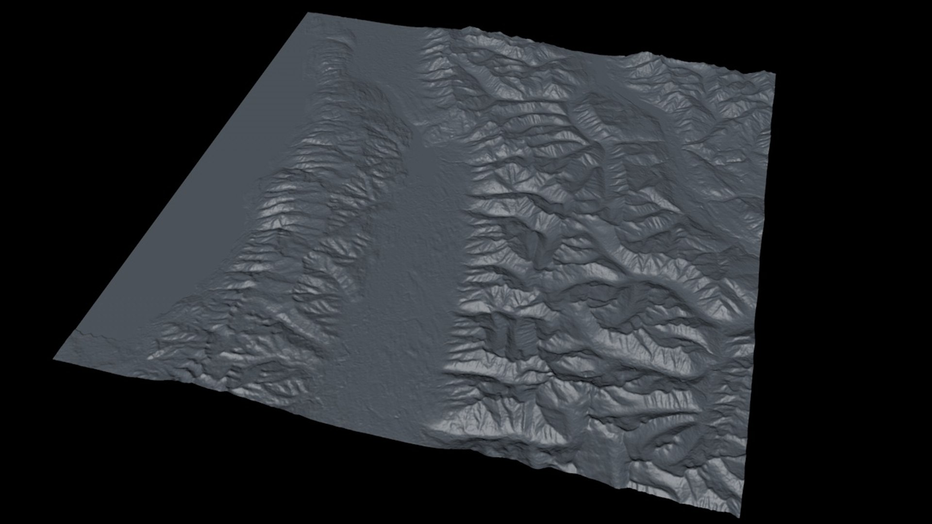 Terrains Untextured 3d Model