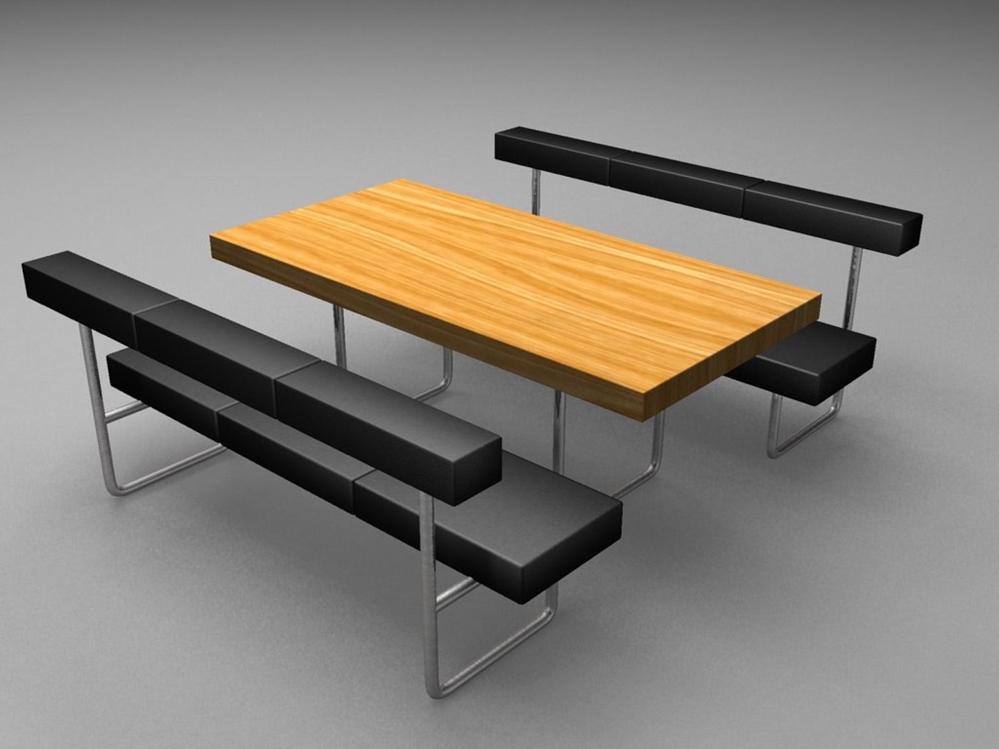 3d Wood Table