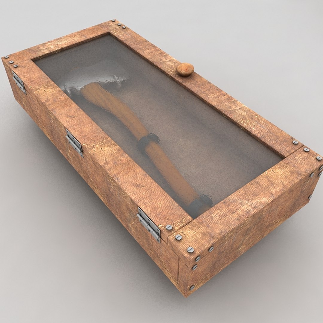 3d Axe Cabinet