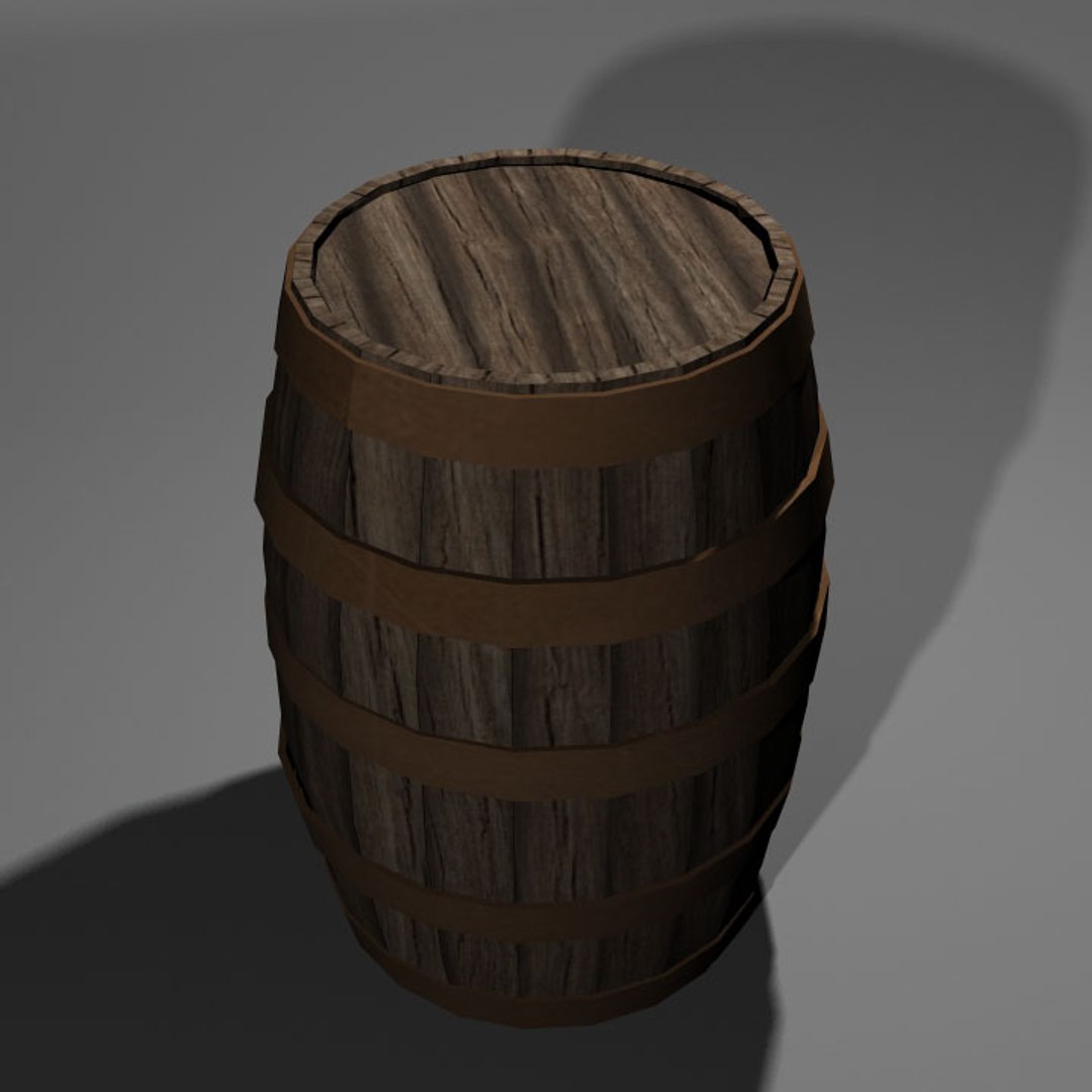 Barrel 3D Model - TurboSquid 1046532