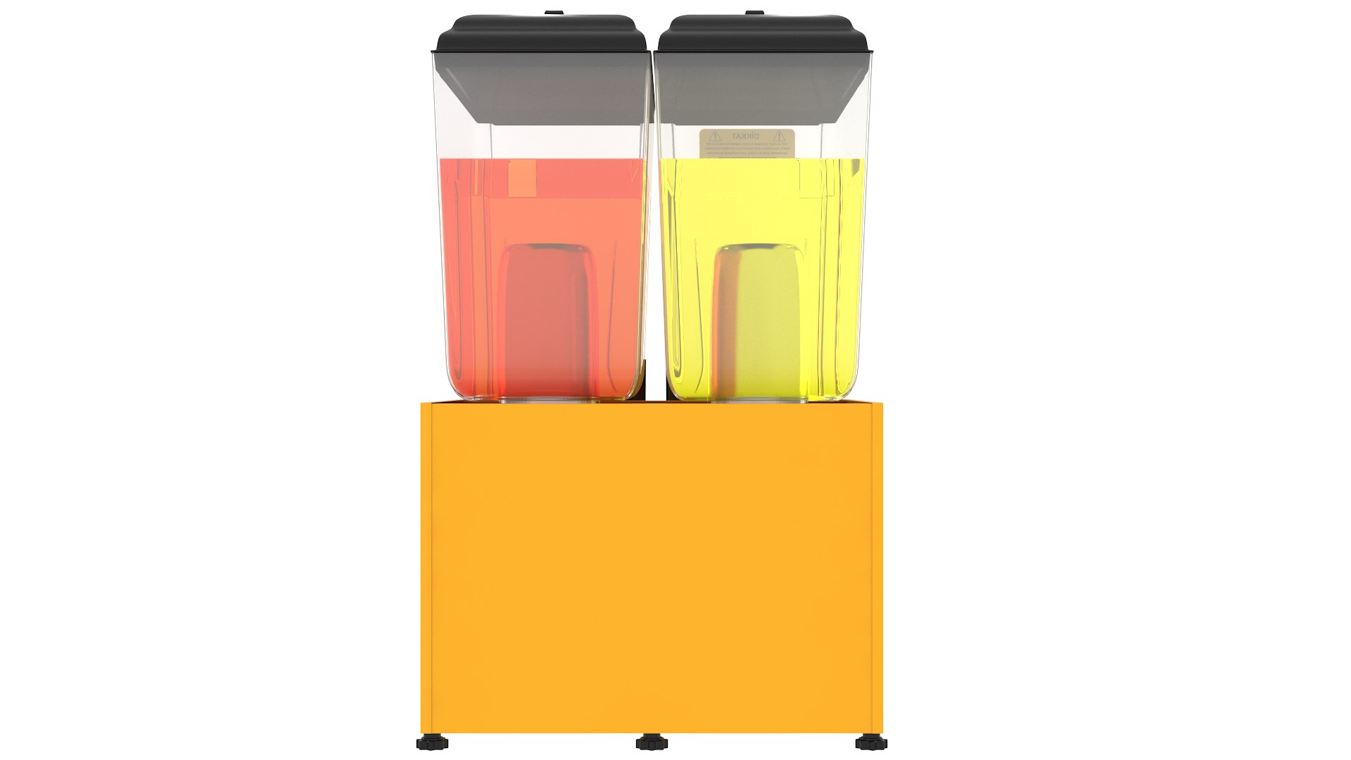 3D Lemonade Cooler Machine Model - TurboSquid 2049081