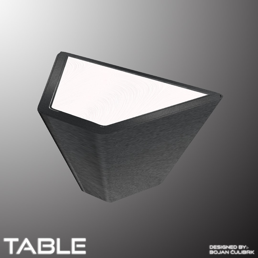 3d Table Model
