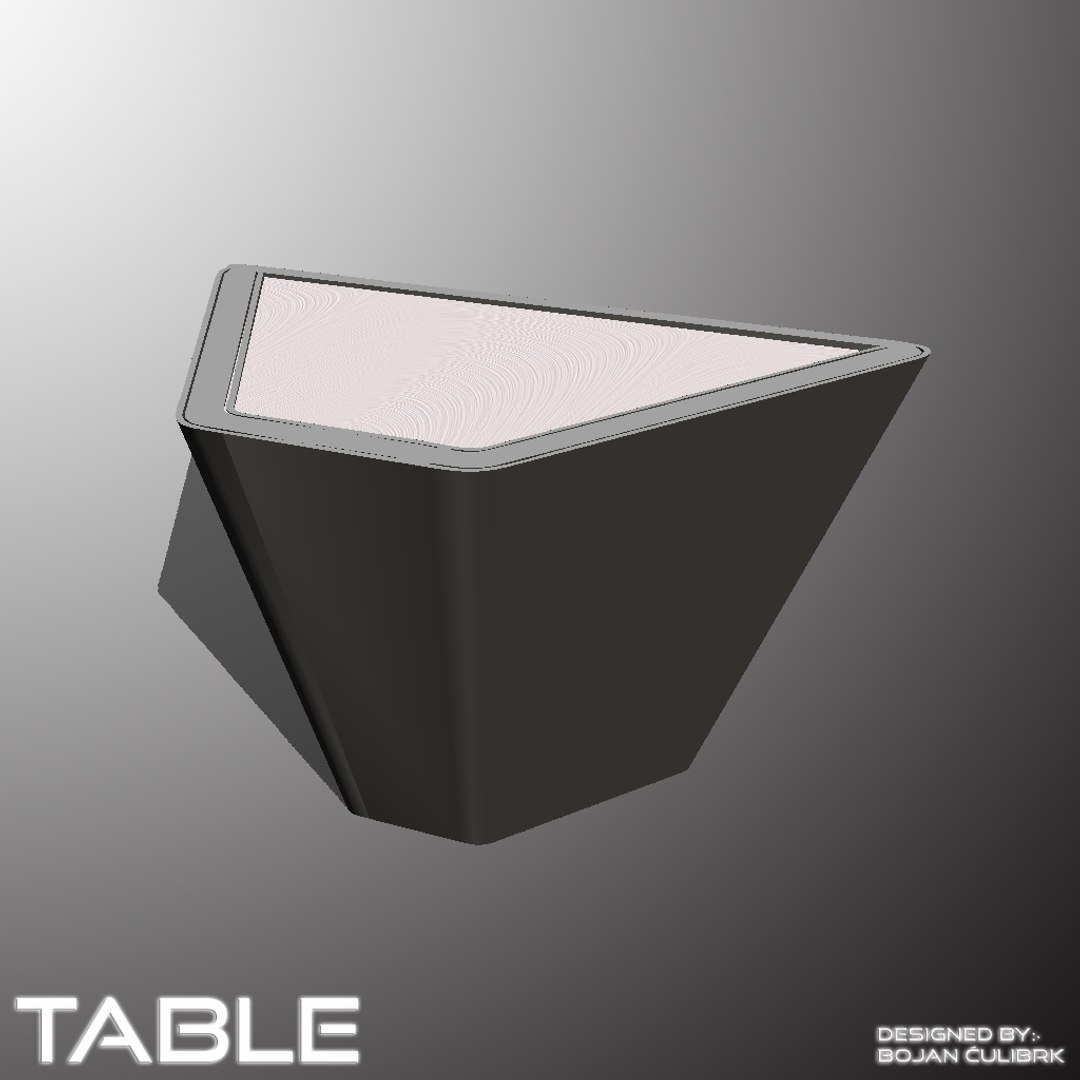 3d Table Model