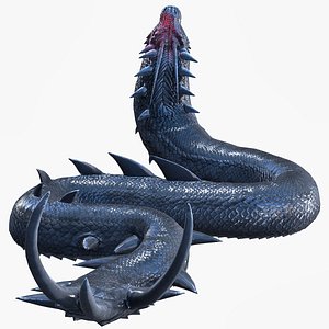 Mythological Creatures Snake 3D Models for Download | TurboSquid
