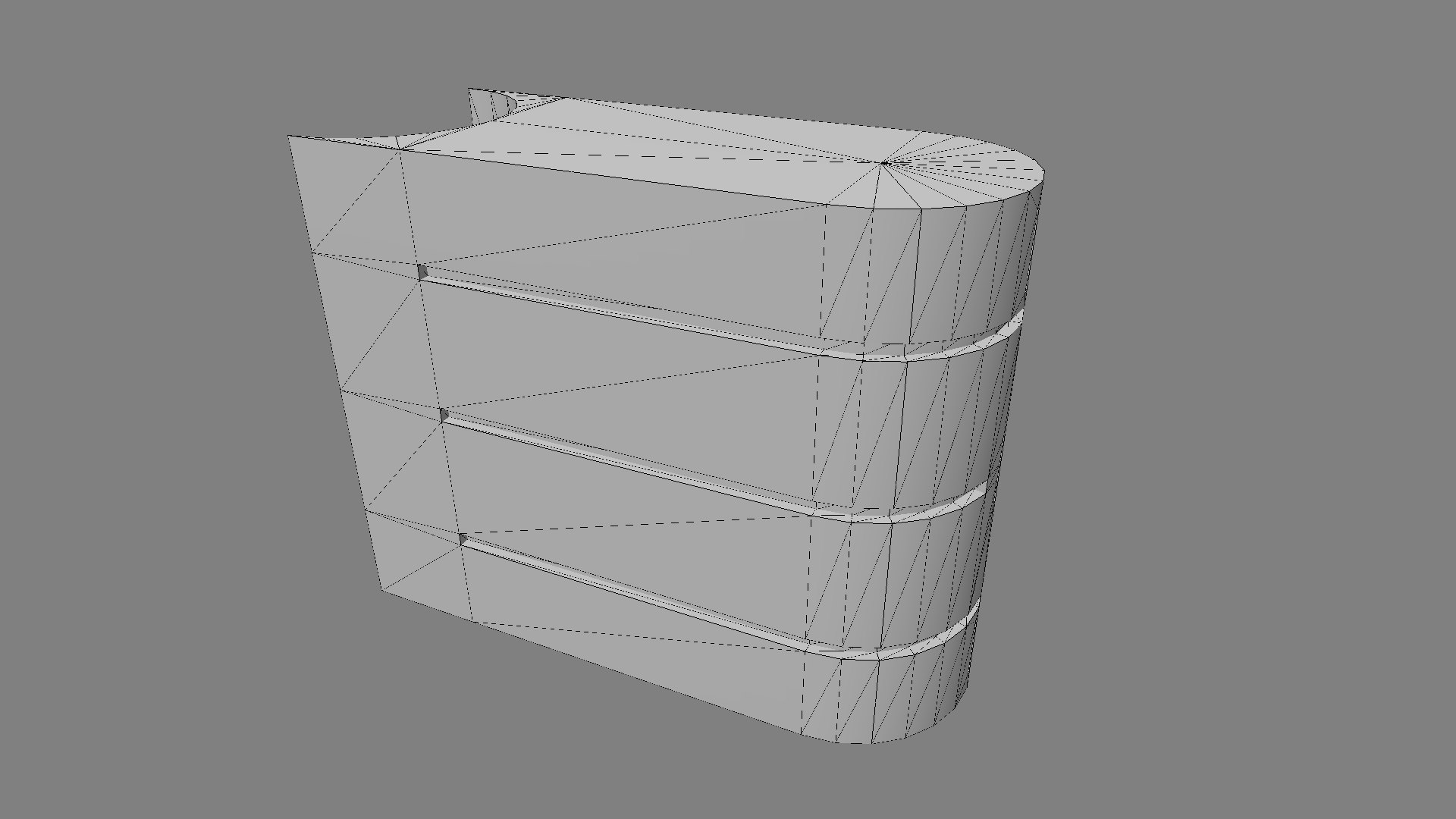 Race Track Tecpro Barrier Element 3D Model - TurboSquid 2090379