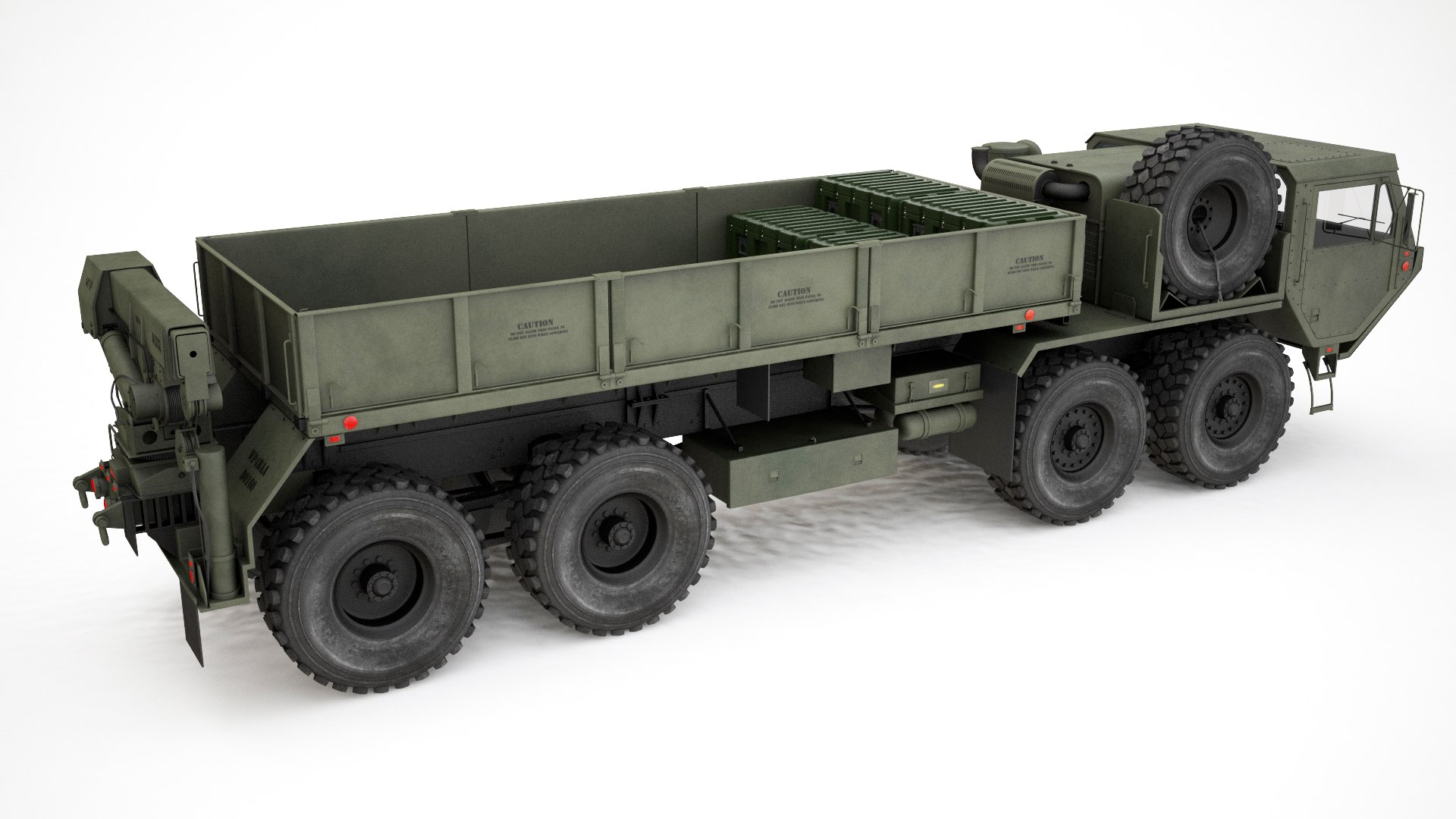 M985 Cargo Hemtt 3d Max