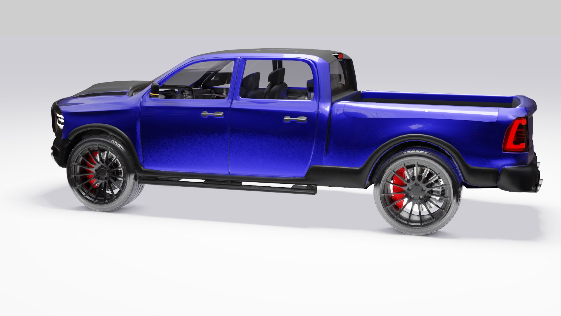 Generic Pick Up 3D - TurboSquid 1942862