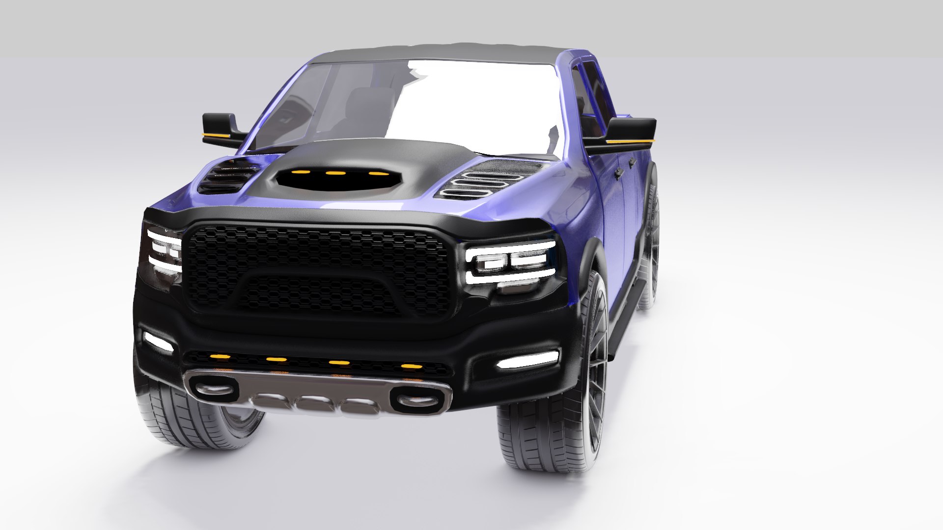 Generic Pick Up 3D - TurboSquid 1942862