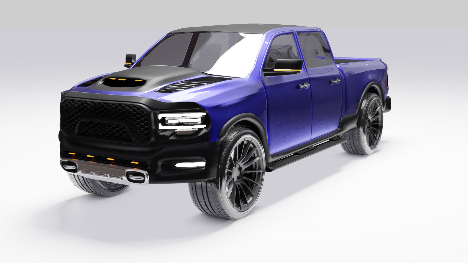 Generic Pick Up 3D - TurboSquid 1942862