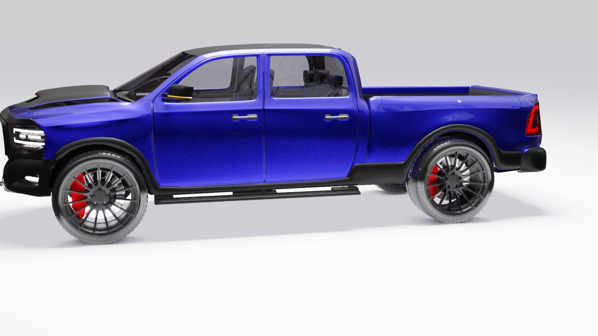 Generic Pick Up 3D - TurboSquid 1942862