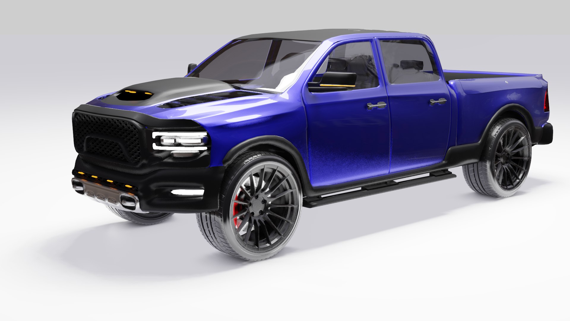 Generic Pick Up 3D - TurboSquid 1942862