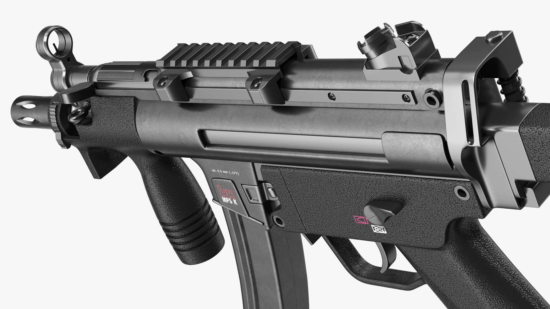 3D MP5 Semi Automatic - TurboSquid 2169784