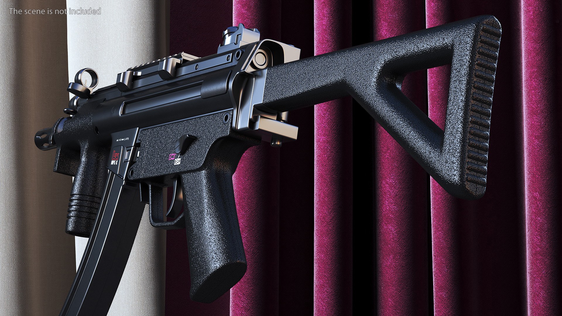 3D MP5 Semi Automatic - TurboSquid 2169784