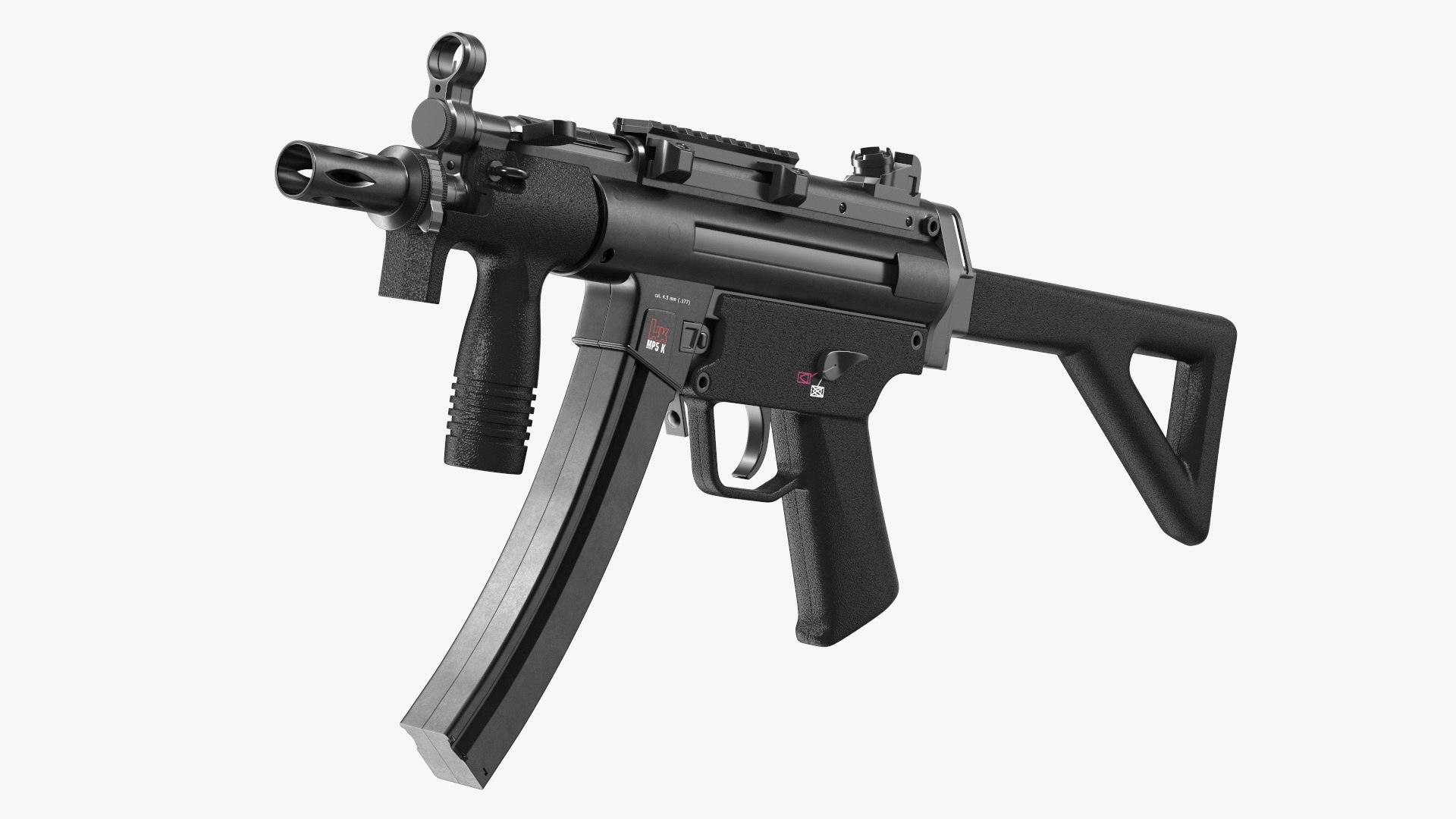 3D MP5 Semi Automatic - TurboSquid 2169784
