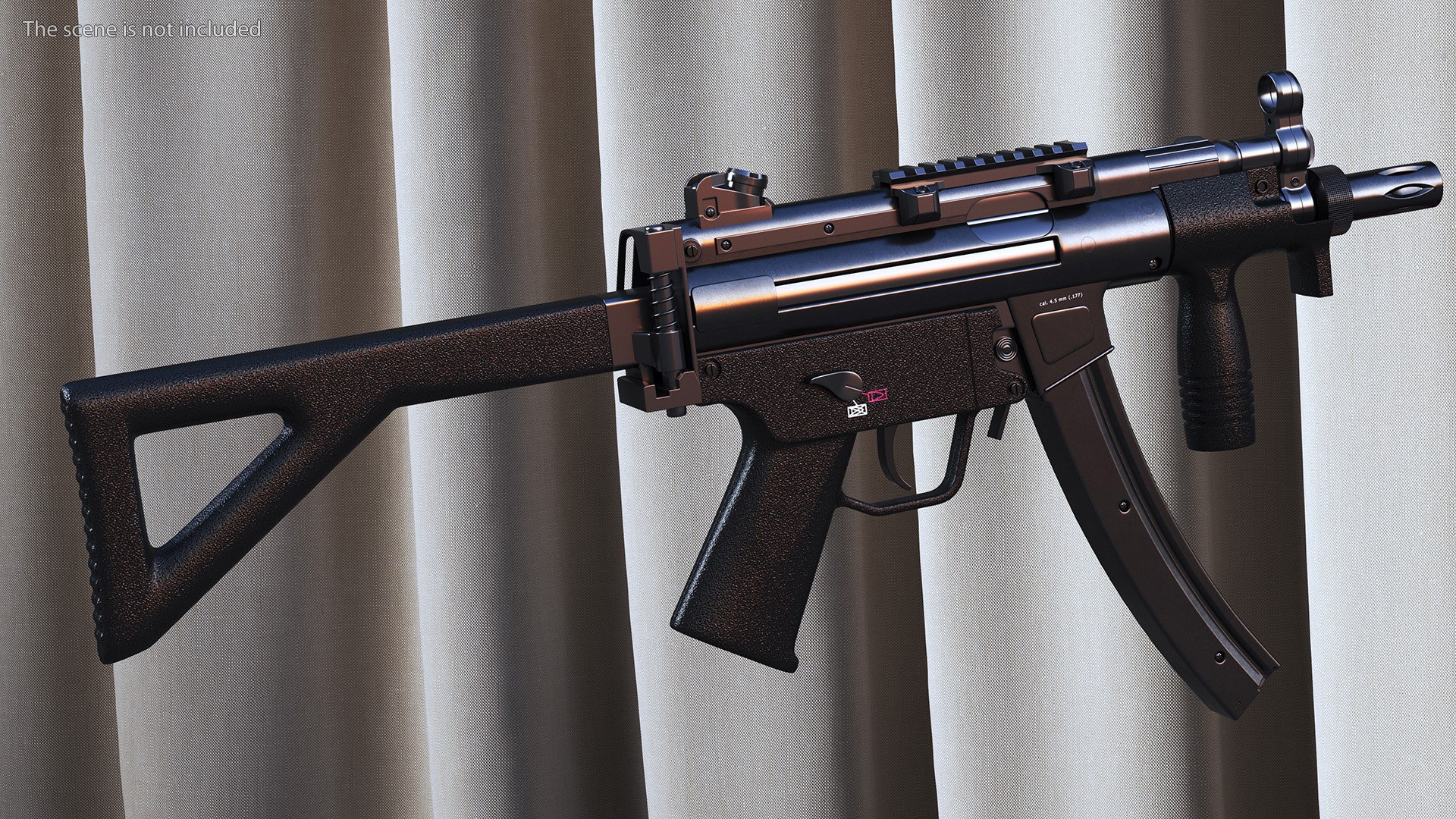 3D MP5 Semi Automatic - TurboSquid 2169784