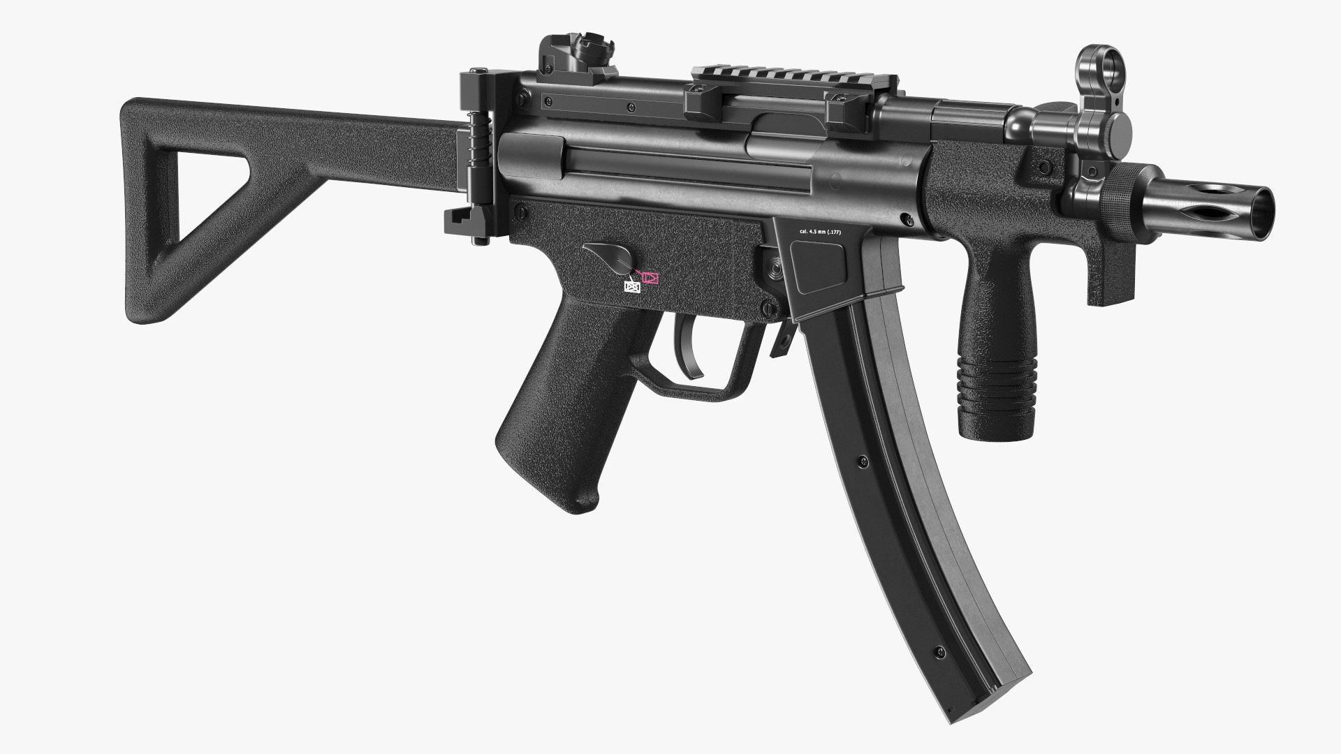 3D MP5 Semi Automatic - TurboSquid 2169784