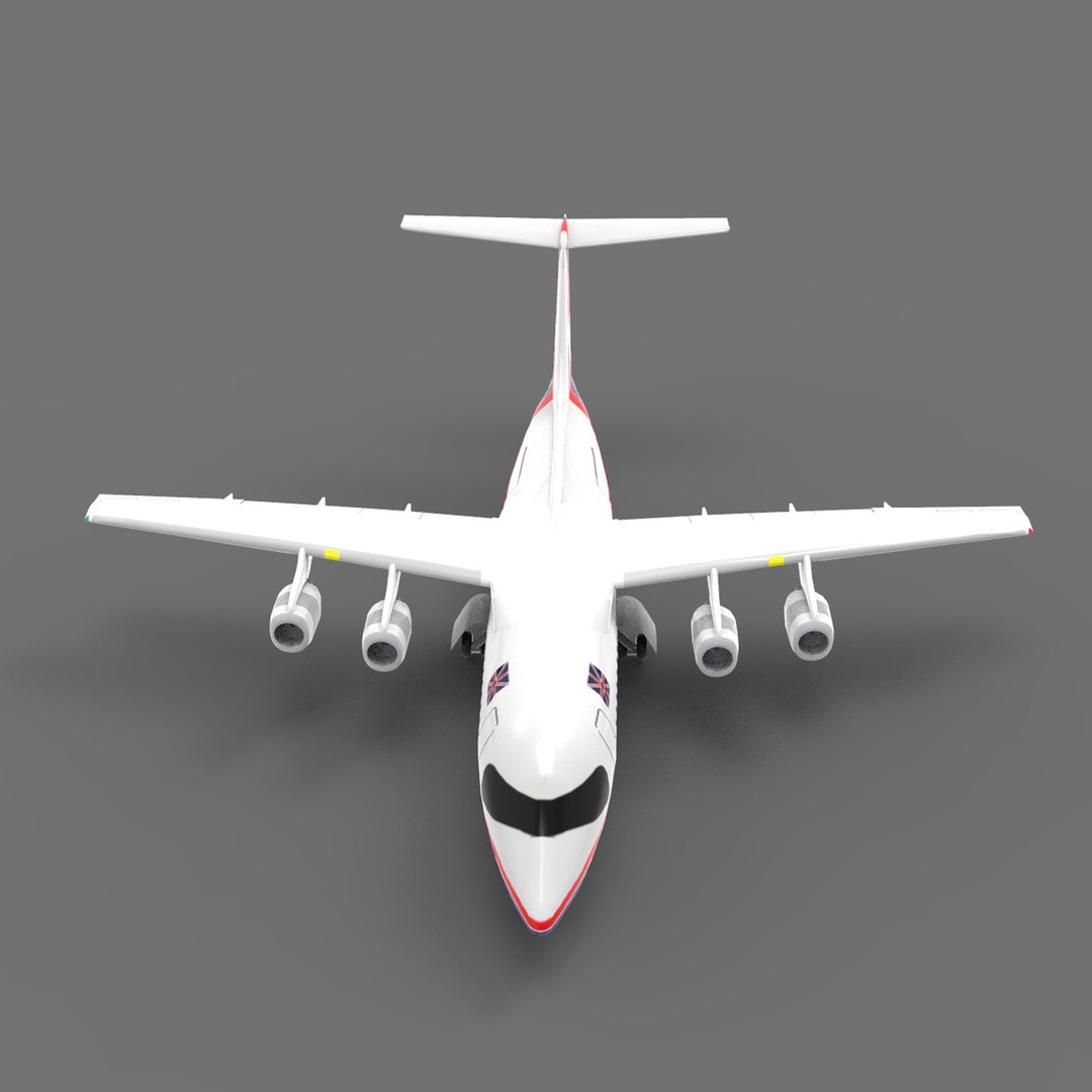 British Aerospace BAe 146 3D Model - TurboSquid 1852008