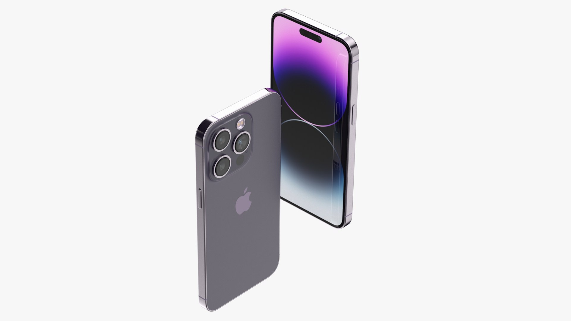 Apple IPhone 14 Pro Deep Purple 3D Model - TurboSquid 1959735