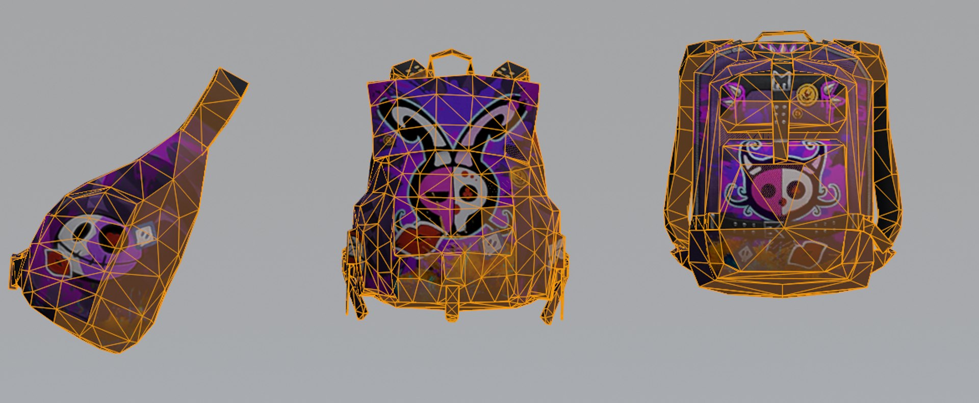 Bag 3x Gemini Backpack 3D Model - TurboSquid 1849434