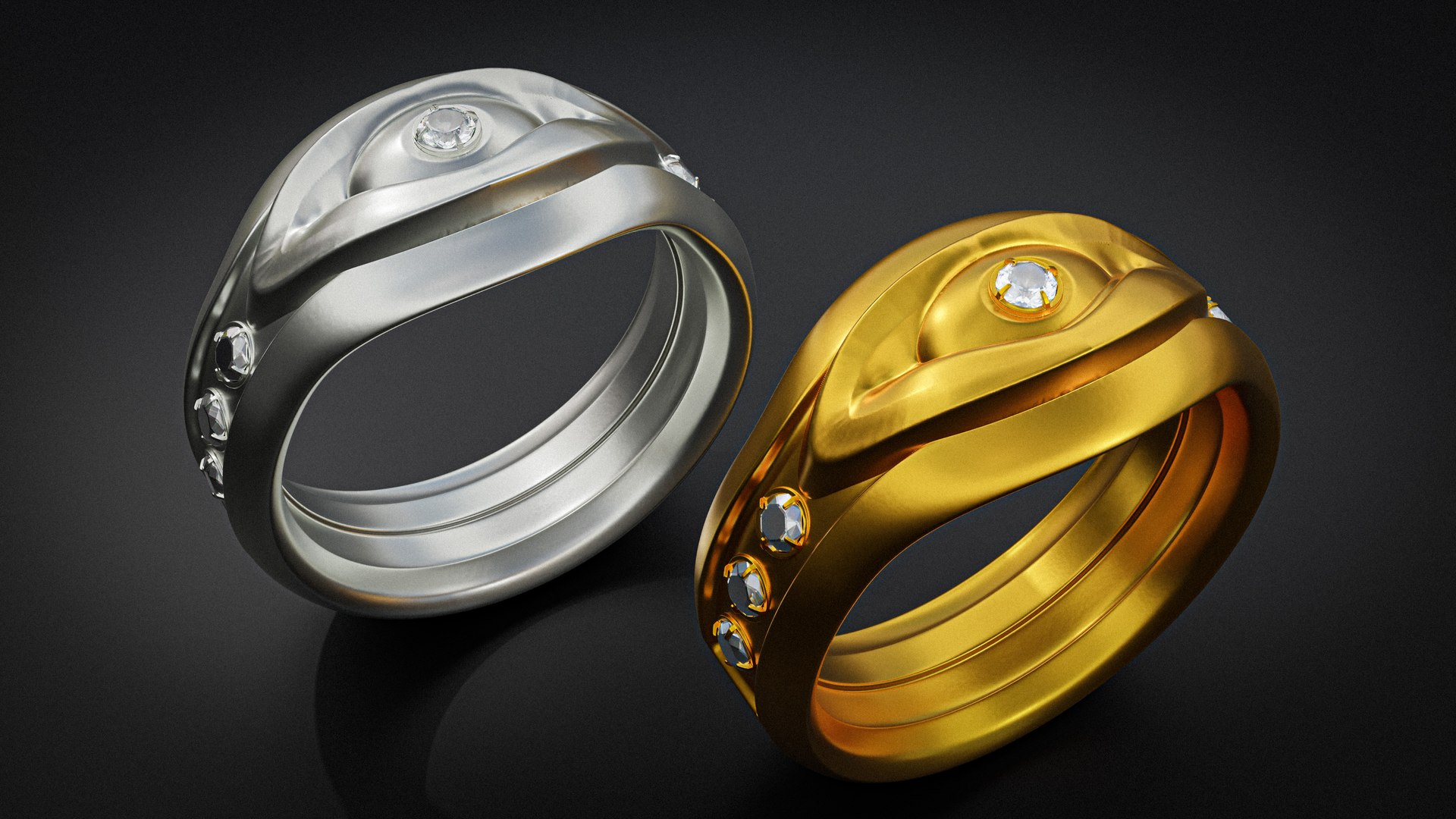 3D All Seeing Eye Ring - TurboSquid 1953814