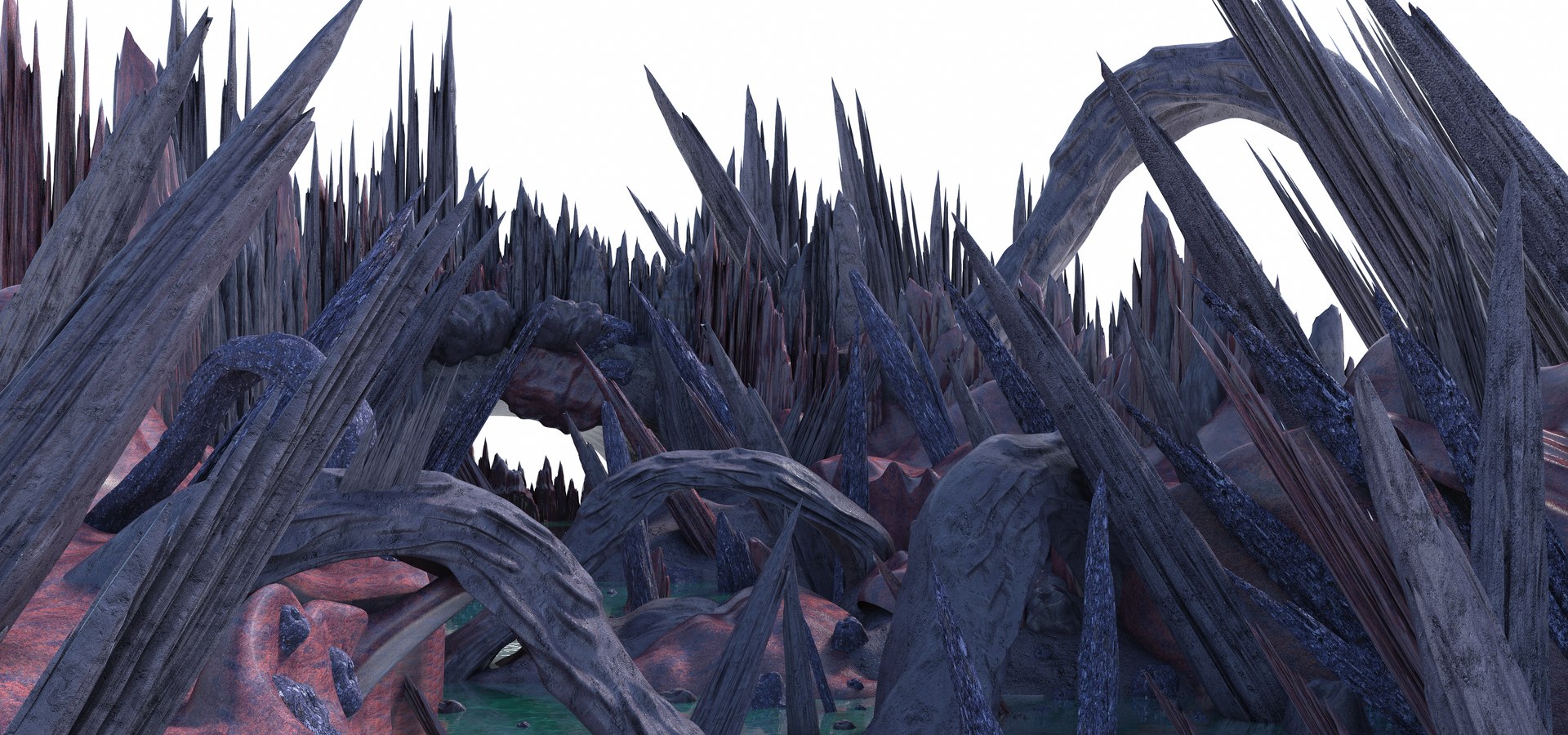 Alien Planet 3D Model - TurboSquid 1263877