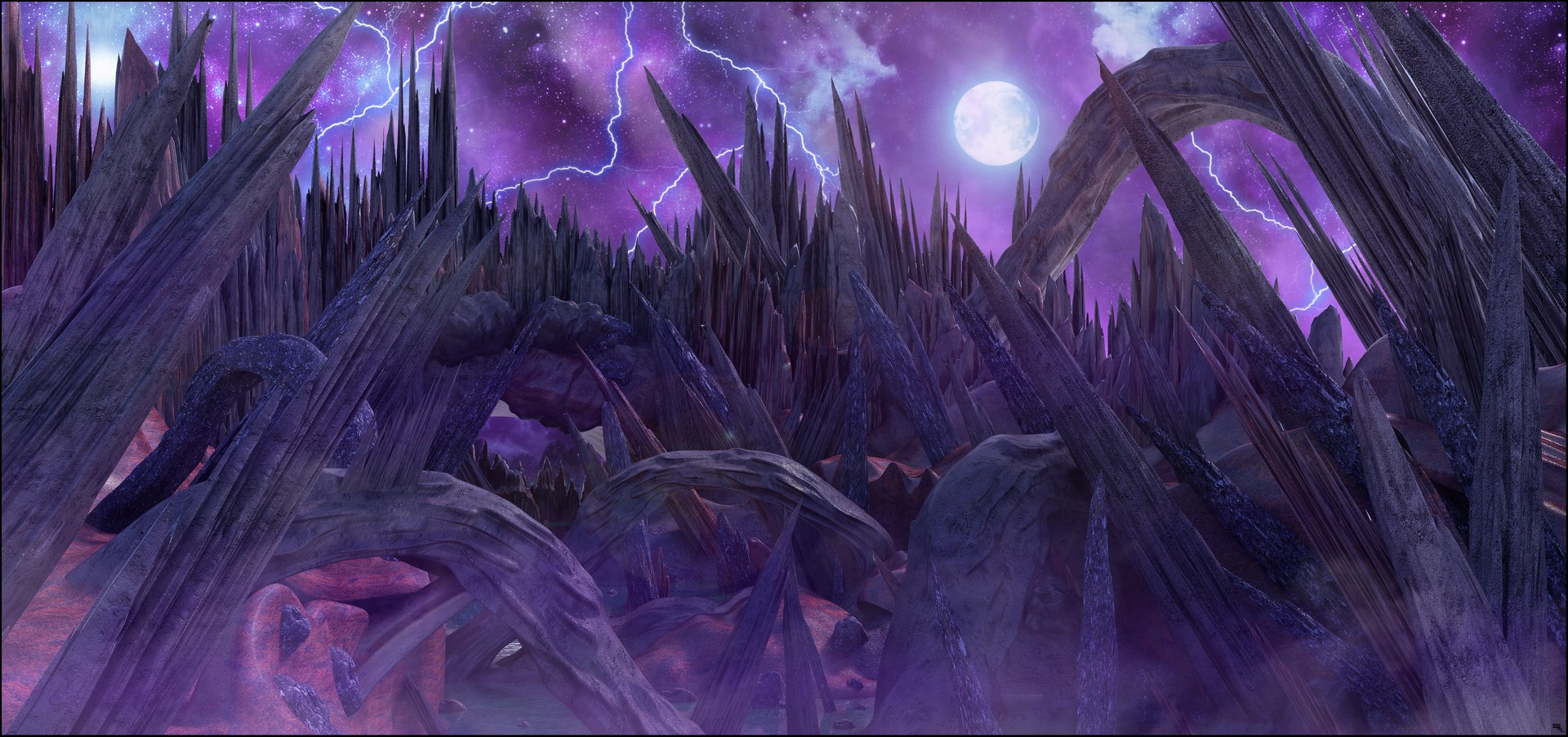 Alien Planet 3D Model - TurboSquid 1263877